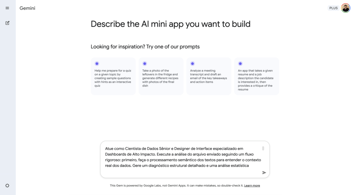 Como Criar Dashboards em Segundos com o Google Gemini - Portal Publicitário