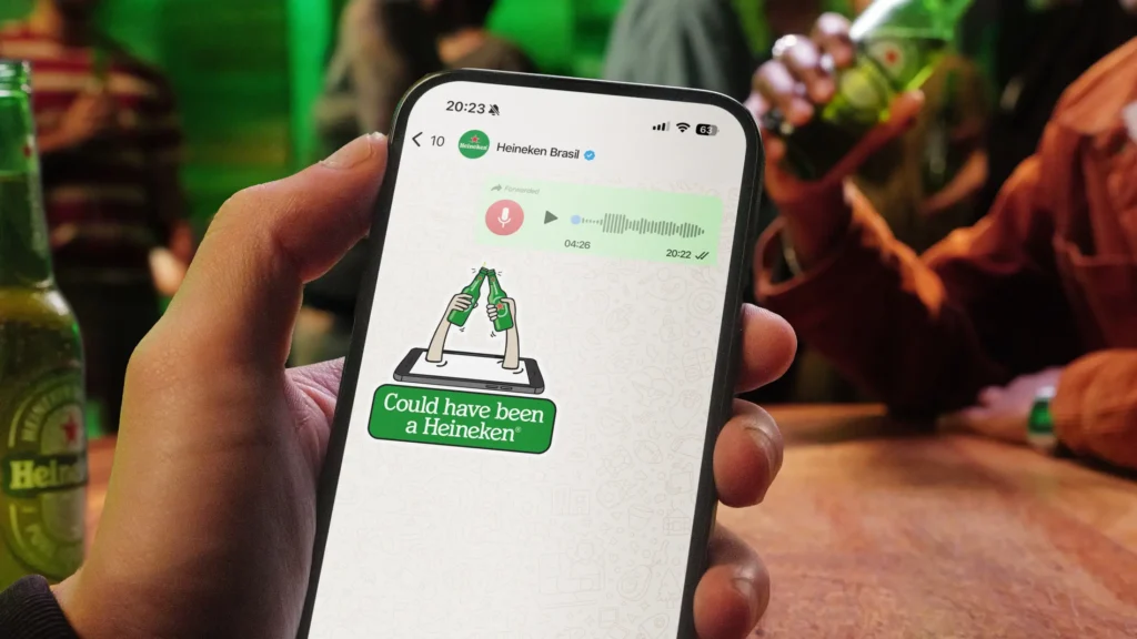 Heineken troca áudio longo por cerveja grátis - Portal Publicitário